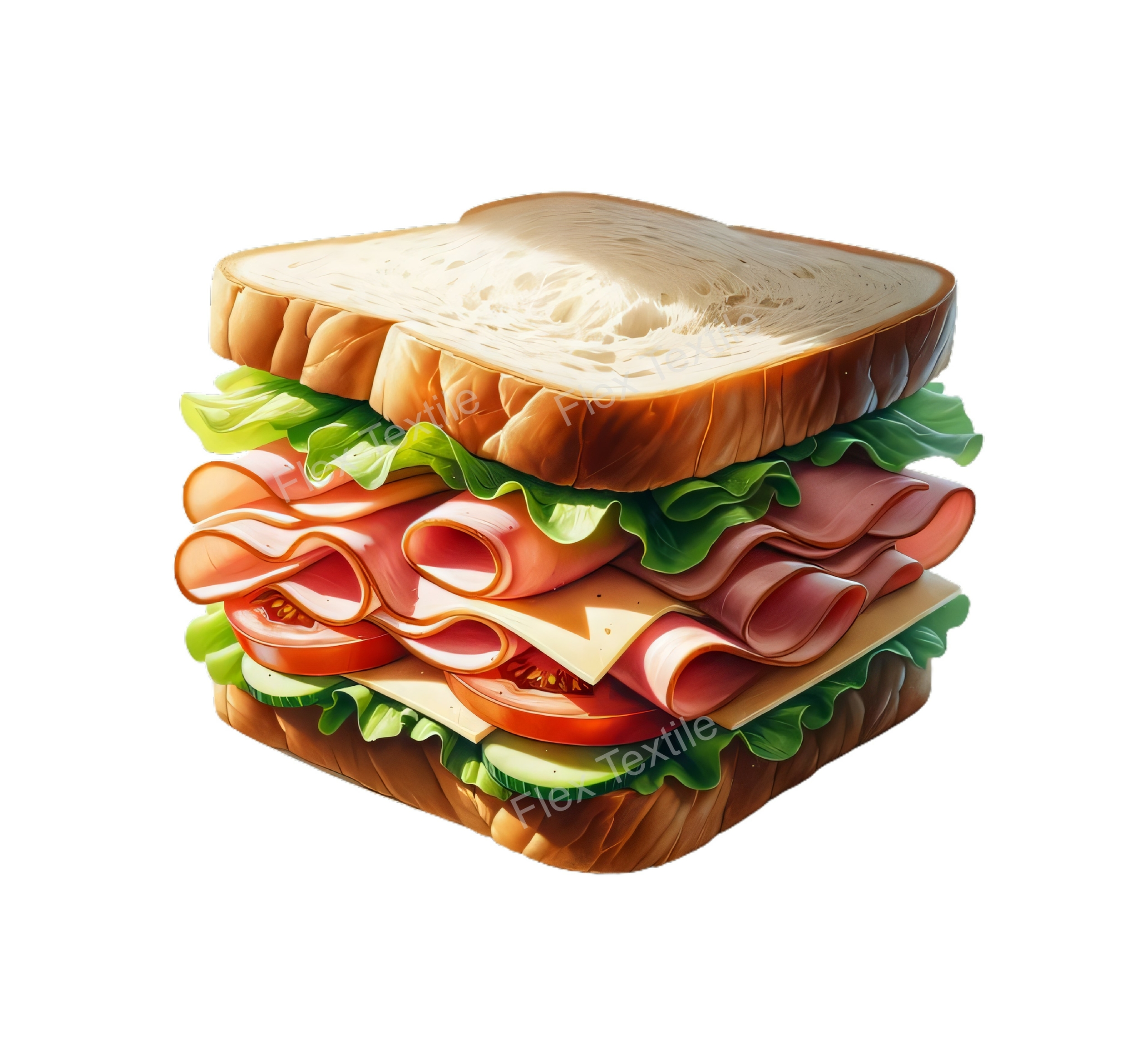 Sandwich Transfert Thermocollant - Prêt à poser - Designs Stickers ou ...