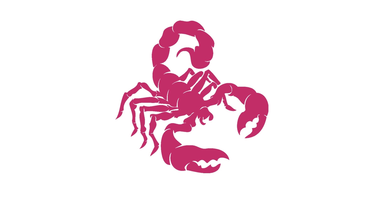 Scorpion Motif Thermocollant - ANIMAUX/REPTILES - INSECTES - Flex Textile