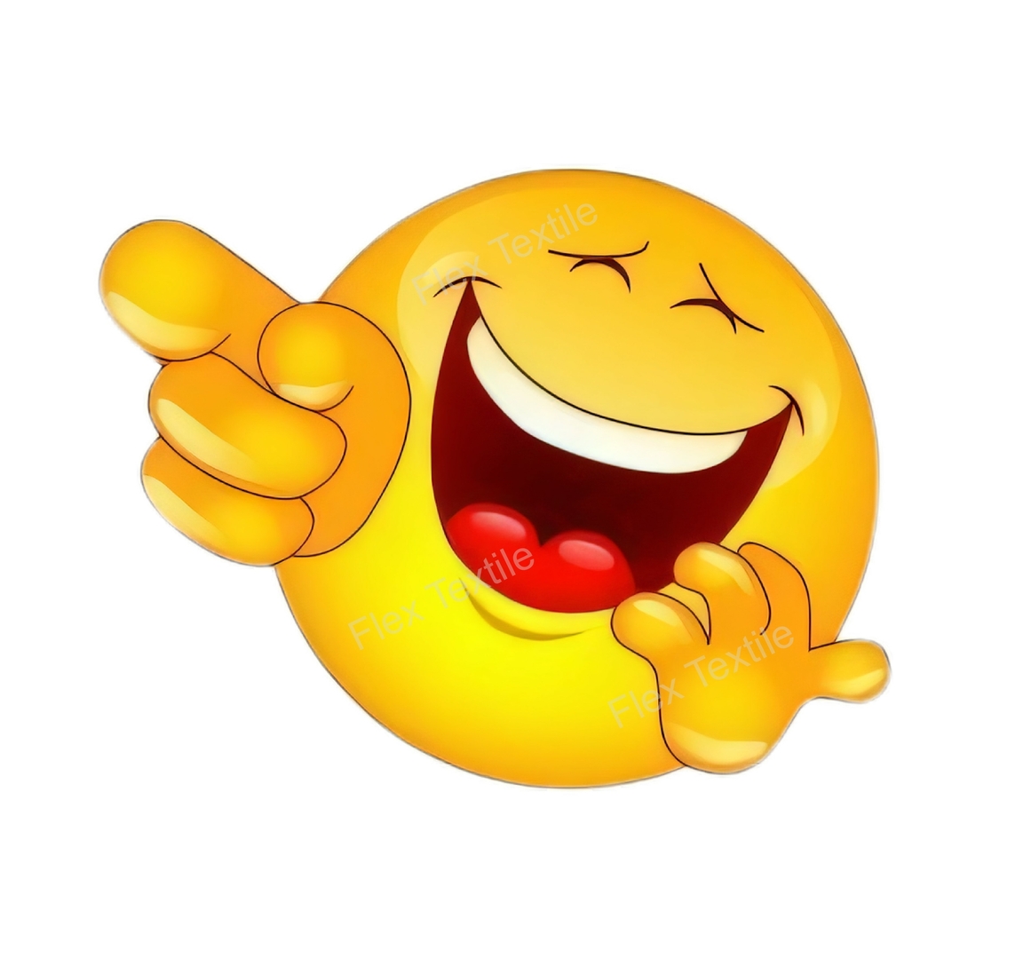 Emoji MDR Transfert Thermocollant - Prêt à poser - Designs Stickers ou ...