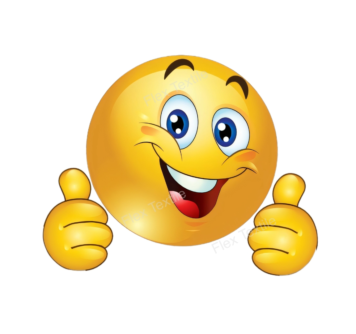 Emoji Super Transfert Thermocollant - Prêt à poser - Designs Stickers ...