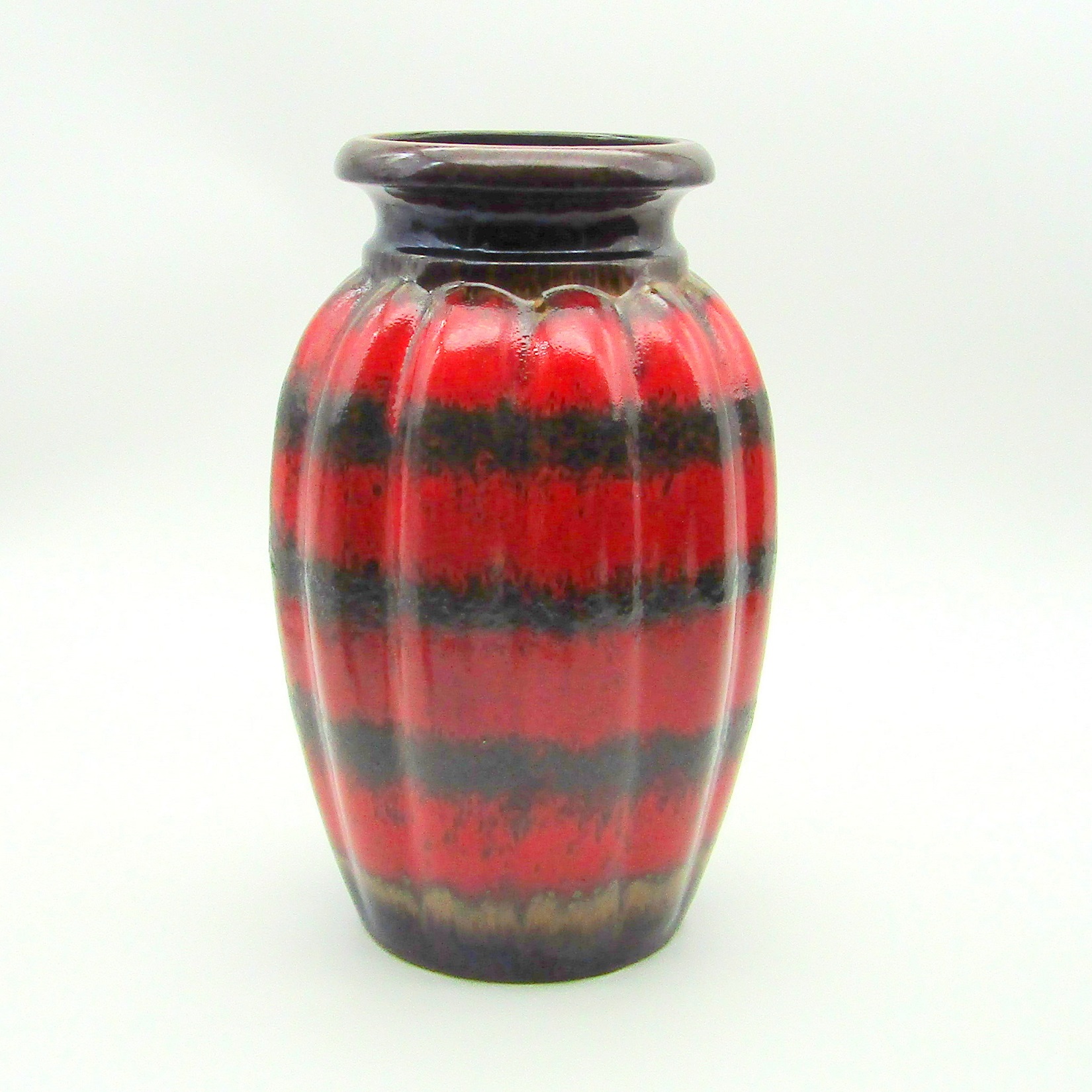 Allemagne. Germany Scheurich keramik Vase céramique design 292-34