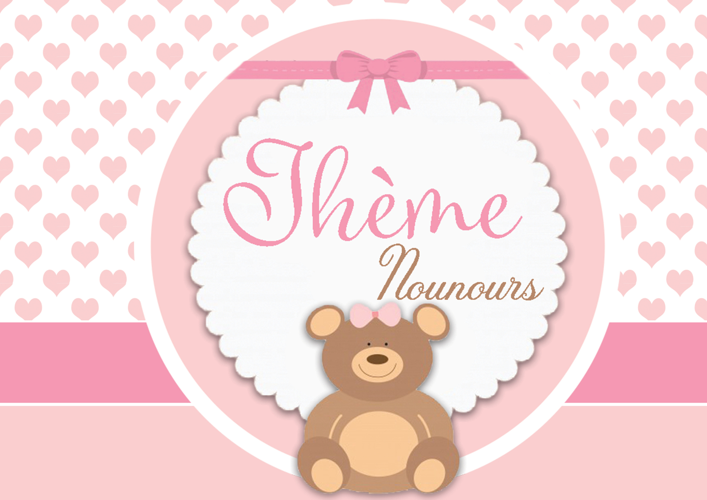 La box nounours rose ou bleu - Box personnalisée/Box décoration à thème ...