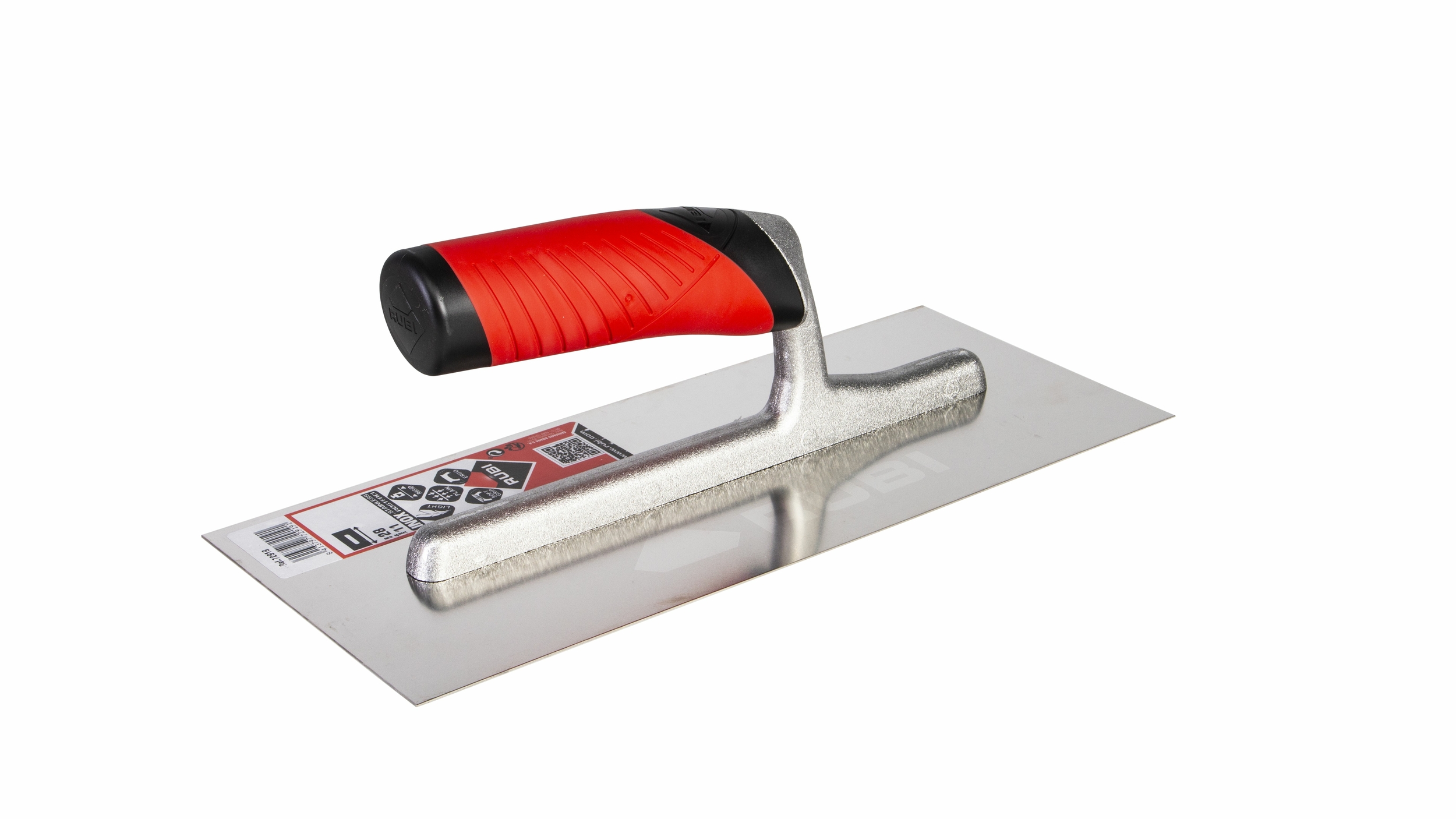 Taloche Inox 28cm - ↓Platoir taloche/Platoir lisse - e-carreleur