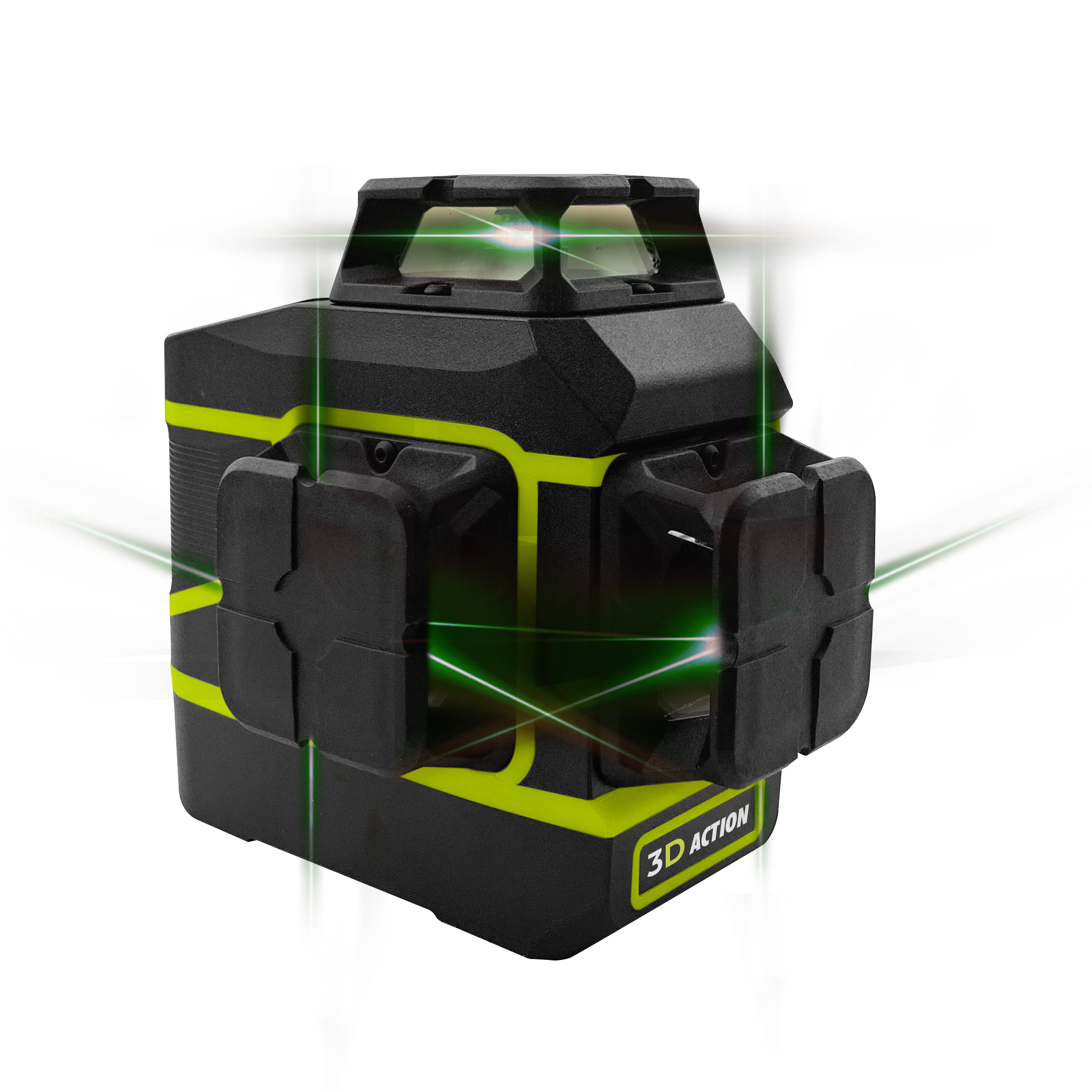 Niveau laser 3D ACTION GREEN METRICA - Niveau/Mesure/Niveau laser - e ...