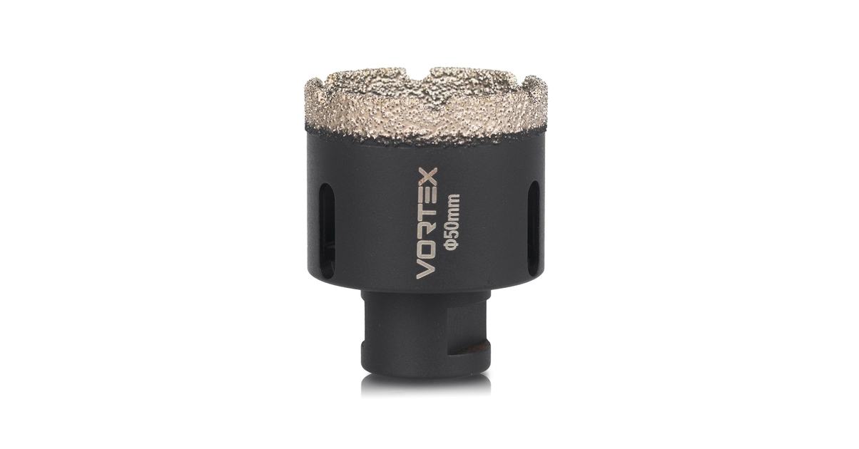 Foret-trépan diamant 50 mm M14 Vortex