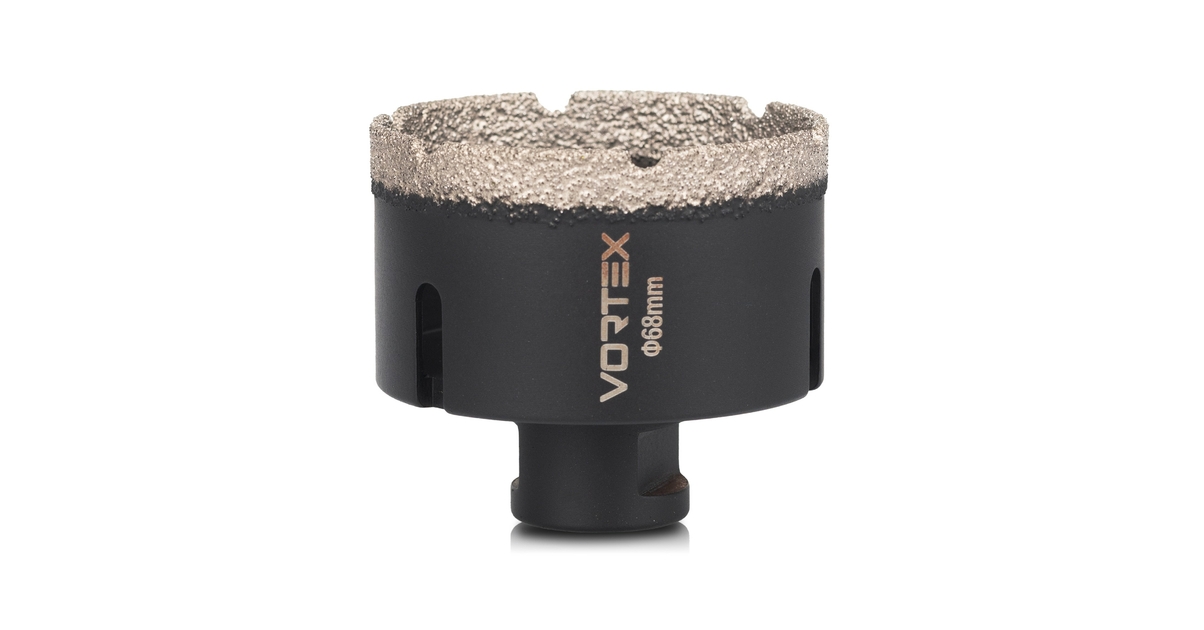 Foret-trépan diamant 68 mm M14 Vortex