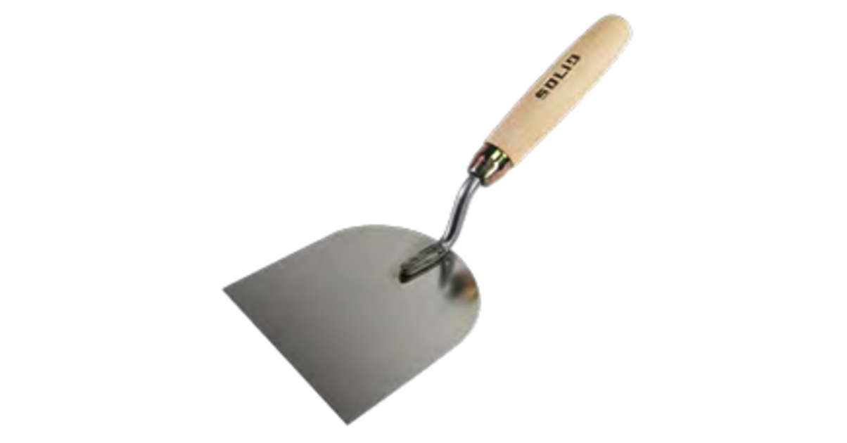 Truelle stucateur inox manche bois - Truelle - e-carreleur