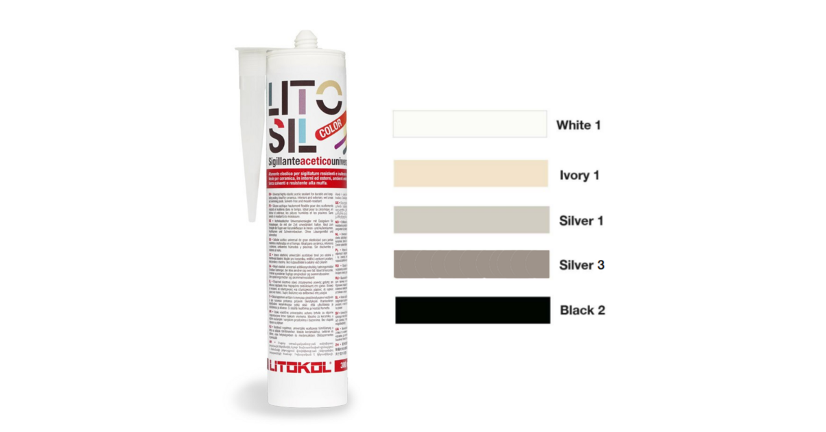 Silicone coloré Litosil Color LITOKOL - e-carreleur