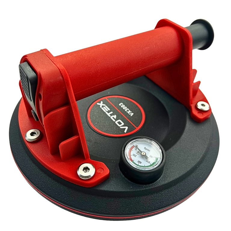 Ventouse à pression avec manomètre 200 mm VORTEX - Ventouse - e-carreleur