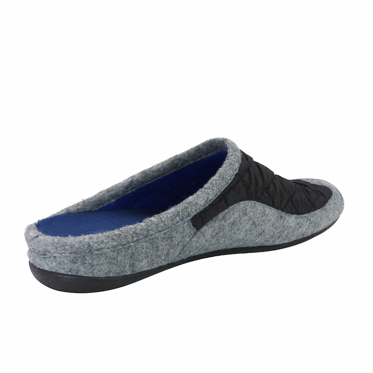 Mule d'intérieur à semelle amovible 30041 Noir - Collection Automne ...