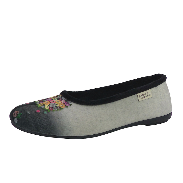 Chausson ballerine 6048 Noir - Collection Automne/Hiver - Mes Jolis ...