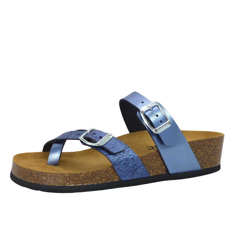 Mule anatomique Bio Jessy Marine Irisé