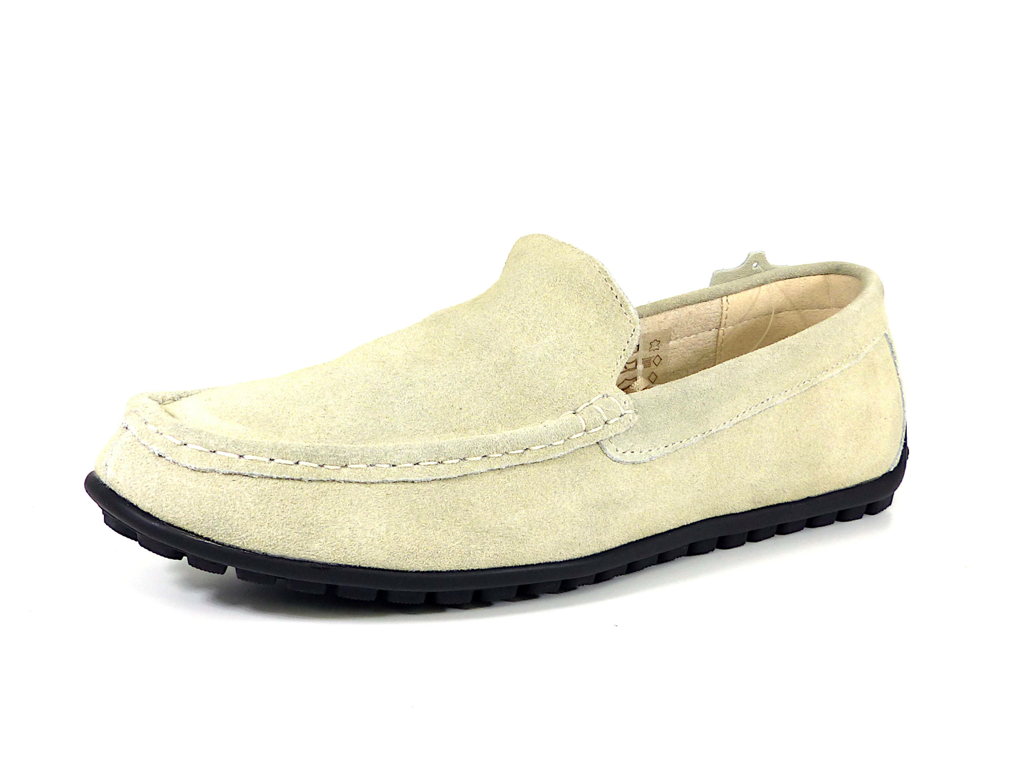 Mocassin en cuir Bertil Beige - Mocassins / Loafers / Chaussures à ...