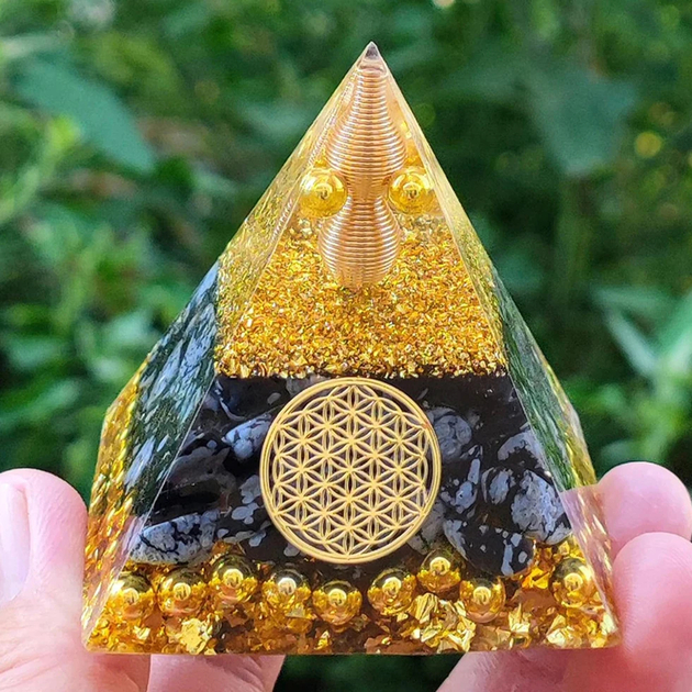 Orgonite pyramide de Fortune