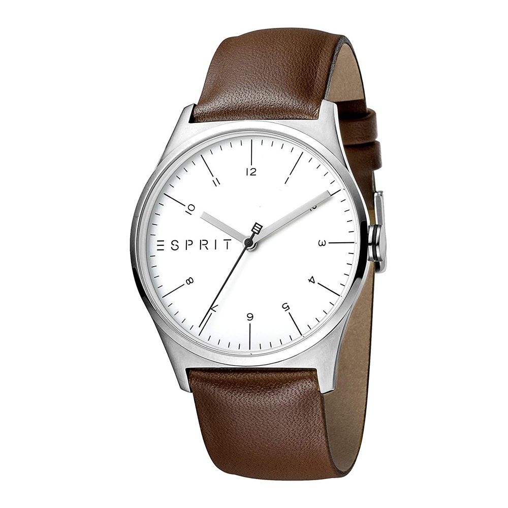 Montre bracelet vintage Homme Esprit Essential Silver - Montres/Montres ...