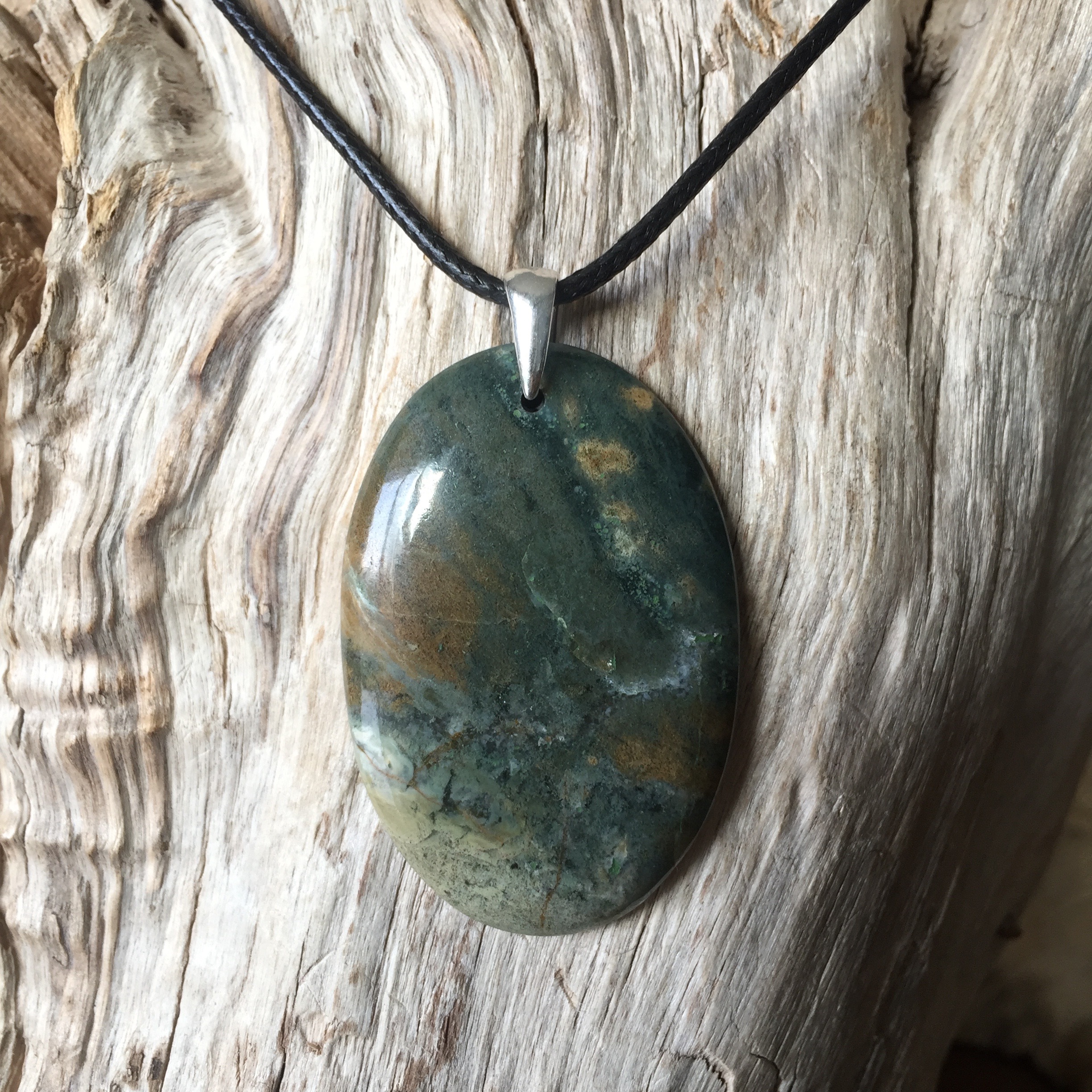 JASPE OCEAN - Pierres Indigo