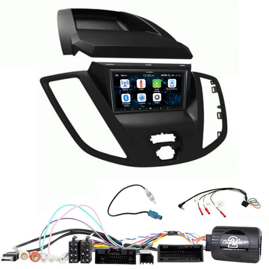 Écran 7 HD Apple CarPlay Android Auto Ford Transit | KW-M785DBW