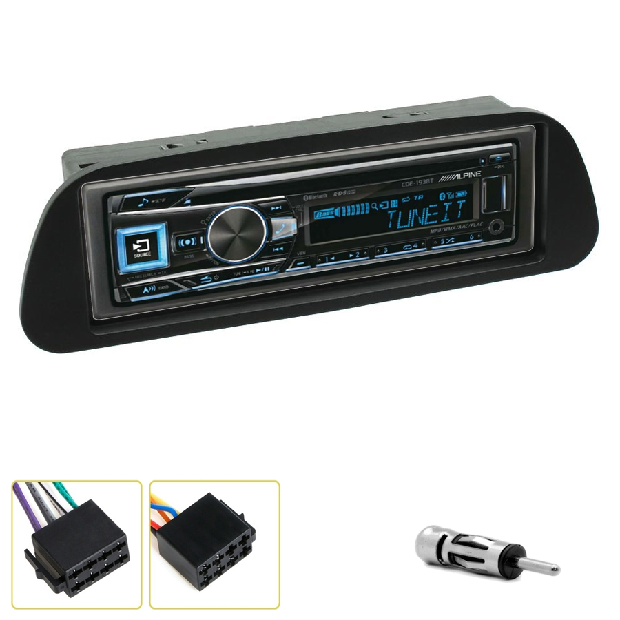 KIT Poste 1-DIN USB/Bluetooth Mercedes Sprinter de 2000 à 2006