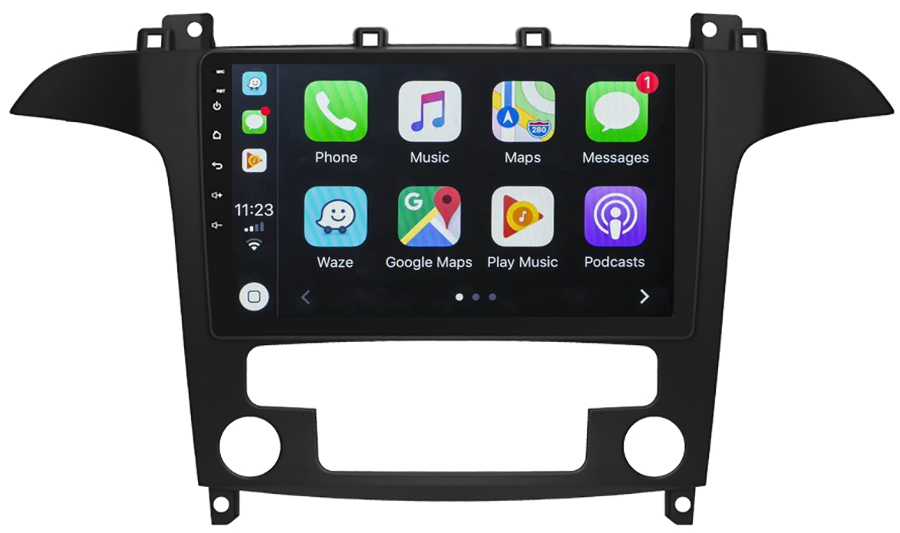 Ecran tactile Android + Apple Carplay Ford S-Max de 2006 à 2015