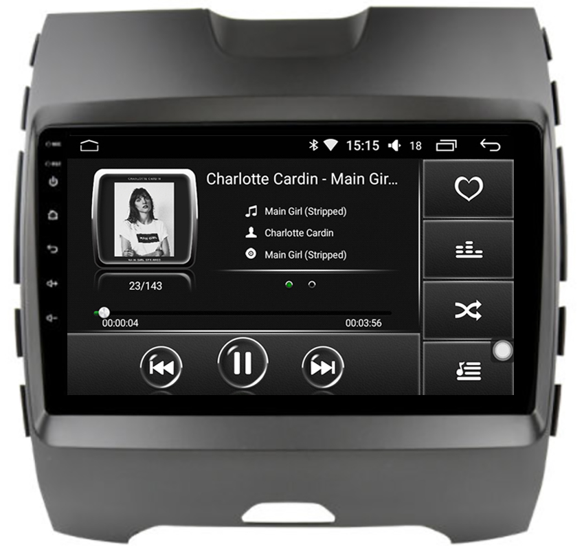 Ecran tactile Android + Apple Carplay Ford Edge de 2014 à 2018