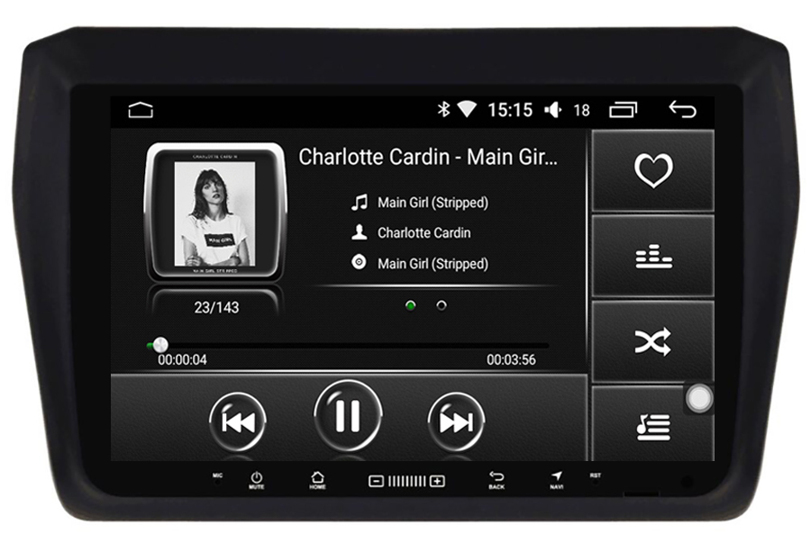 Ecran tactile Android + Apple Carplay Suzuki Swift depuis 2017