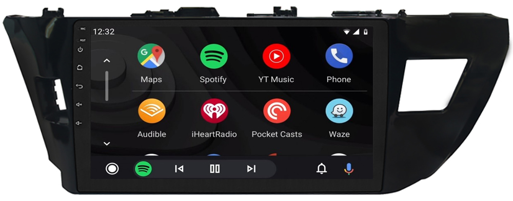 Toyota Corolla : QLED Android 14 Autoradio CarPlay GPS