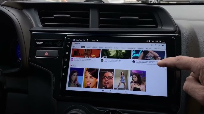 Honda Jazz : Écran Android 14 Autoradio CarPlay GPS Sans Fil