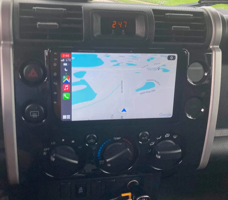 Toyota FJ Cruiser : QLED Android 14 Autoradio CarPlay