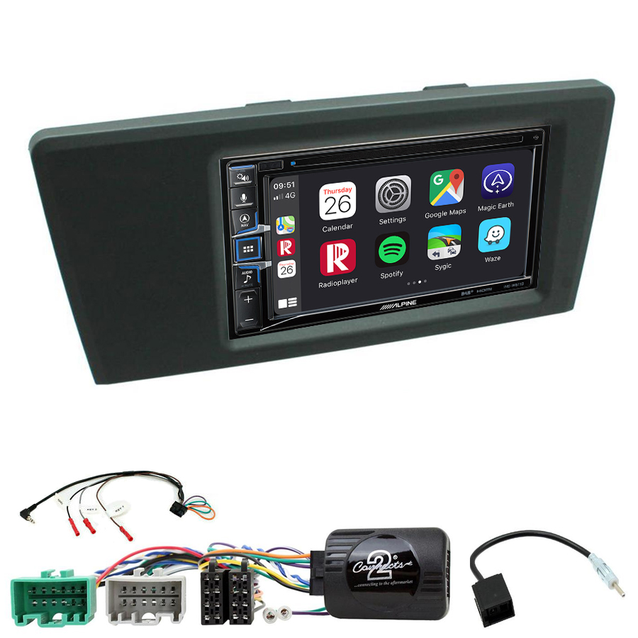 Kenwood GPS Autoradio Navigation Volvo S60 V70 | Berlines Scandinaves Connectées