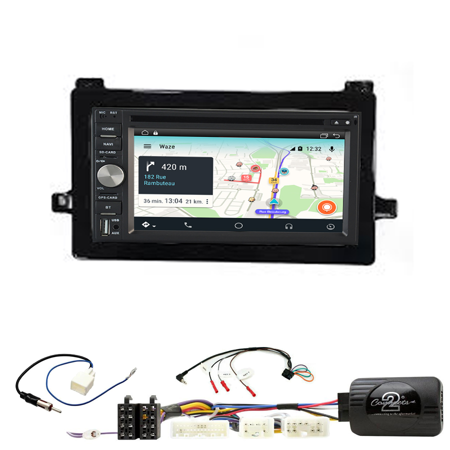 Alpine Autoradio GPS Navigation Toyota Prius | Hybride Connecté