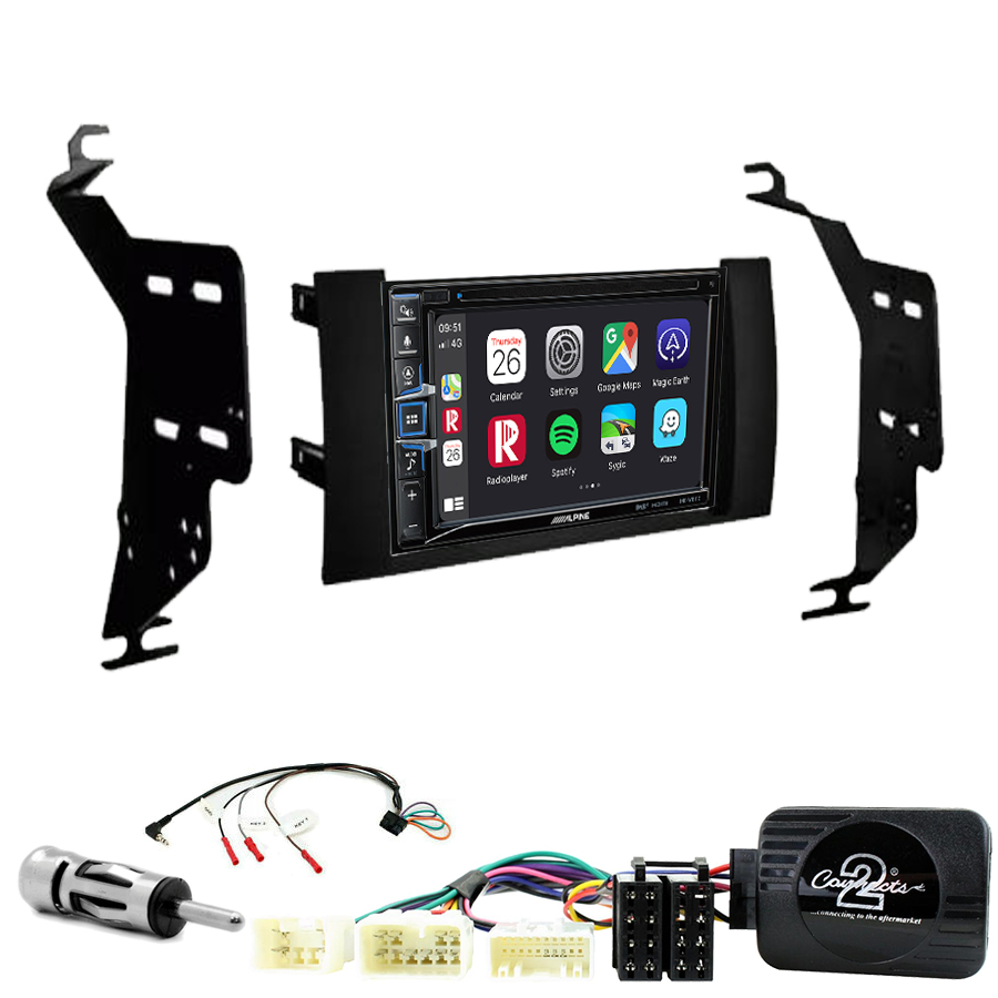 Alpine Autoradio GPS Navigation Toyota Prius | Hybride Connectée