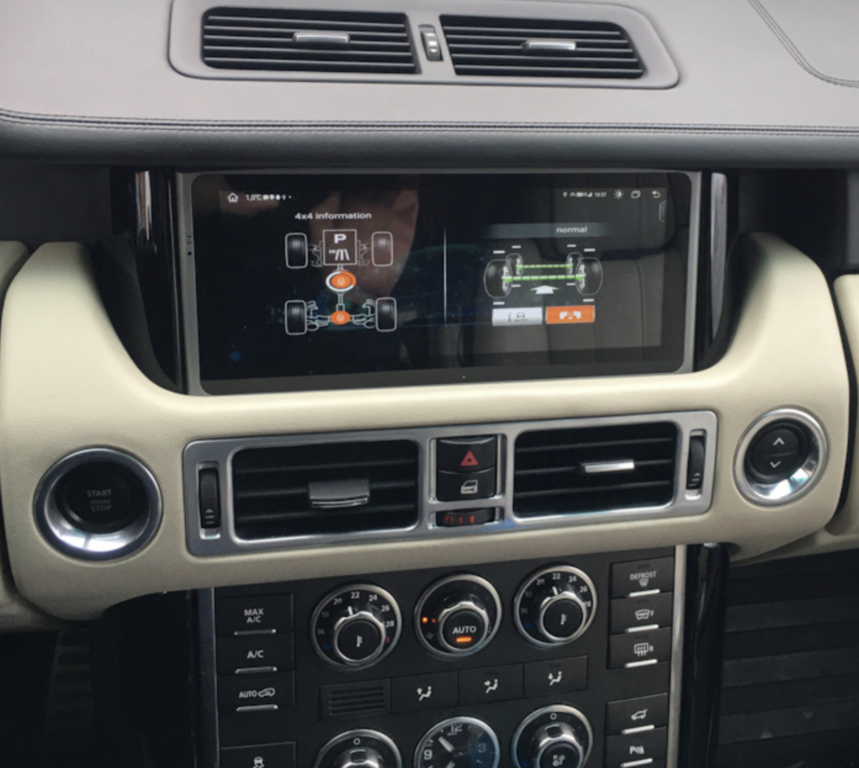 Autoradio CarPlay Range Rover L322 | Android Auto | GPS tactile