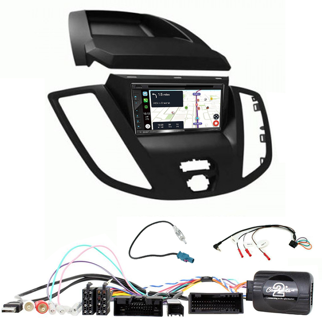 Alpine GPS Autoradio Navigation Ford Transit | Parfait pour Utilitaires