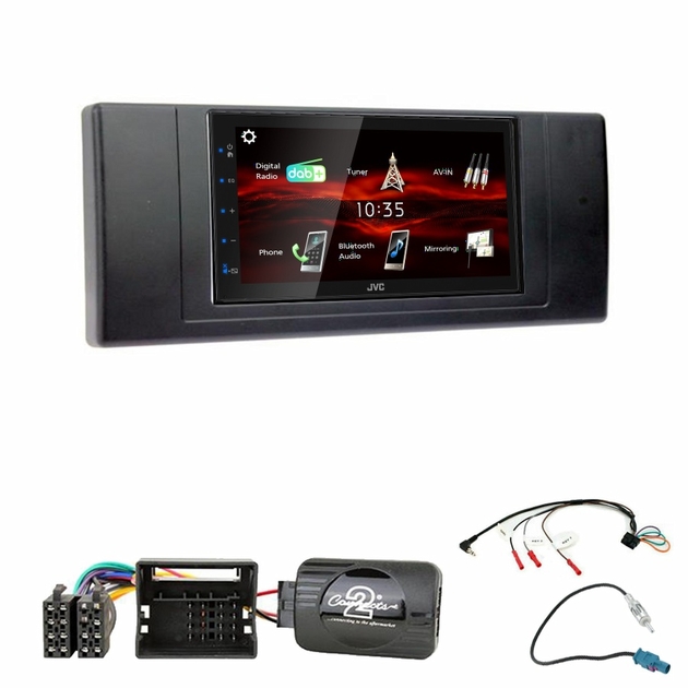 CarPlay pour Range Rover L322, Vogue| Autoradio JVC GPS DAB+ 2DIN