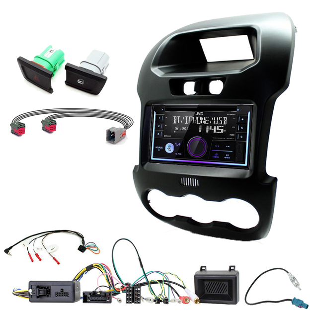 Ford Ranger Kit Autoradio | USB/Bluetooth | Son Haute Fidélité