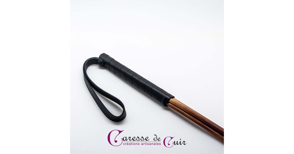 Badine anglaise 4 brins - Paddles et badines/Badines - Caresse de Cuir