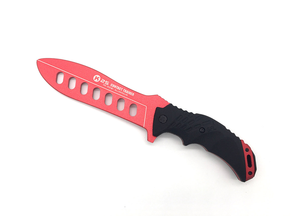 KNIFE RED BLADE - ALUMINIUM KNIVES