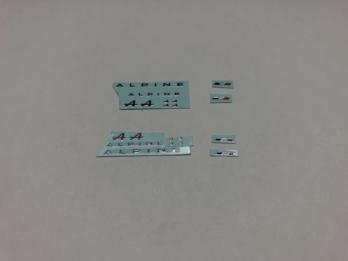 1/18 Decal Set Alpine A110 - Spare Parts/Decals - steph-replicars-en