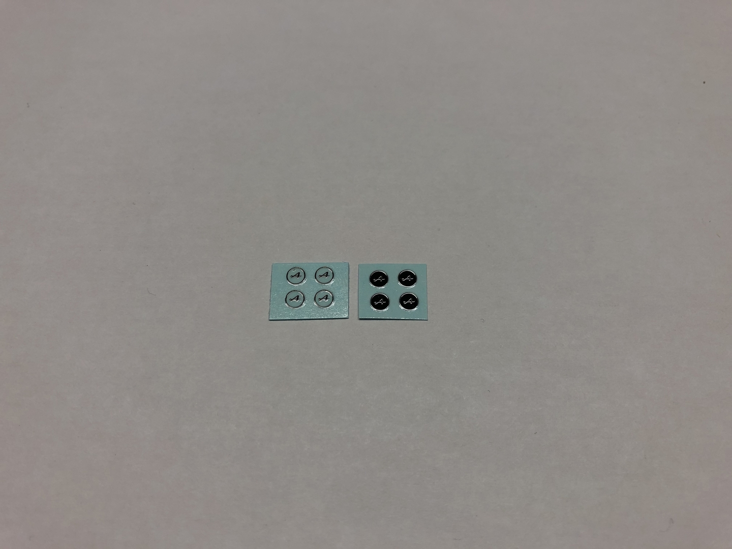 1/18 Decal Alpine center caps - Spare Parts/Decals - steph-replicars-en