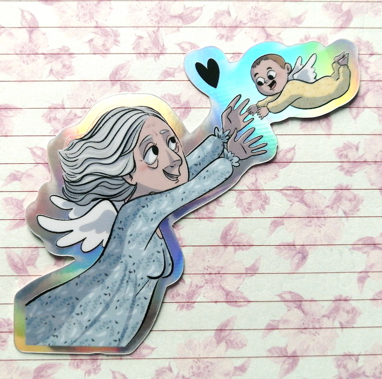 Sticker holographique "Les retrouvailles" - Papeterie - la-boutique ...