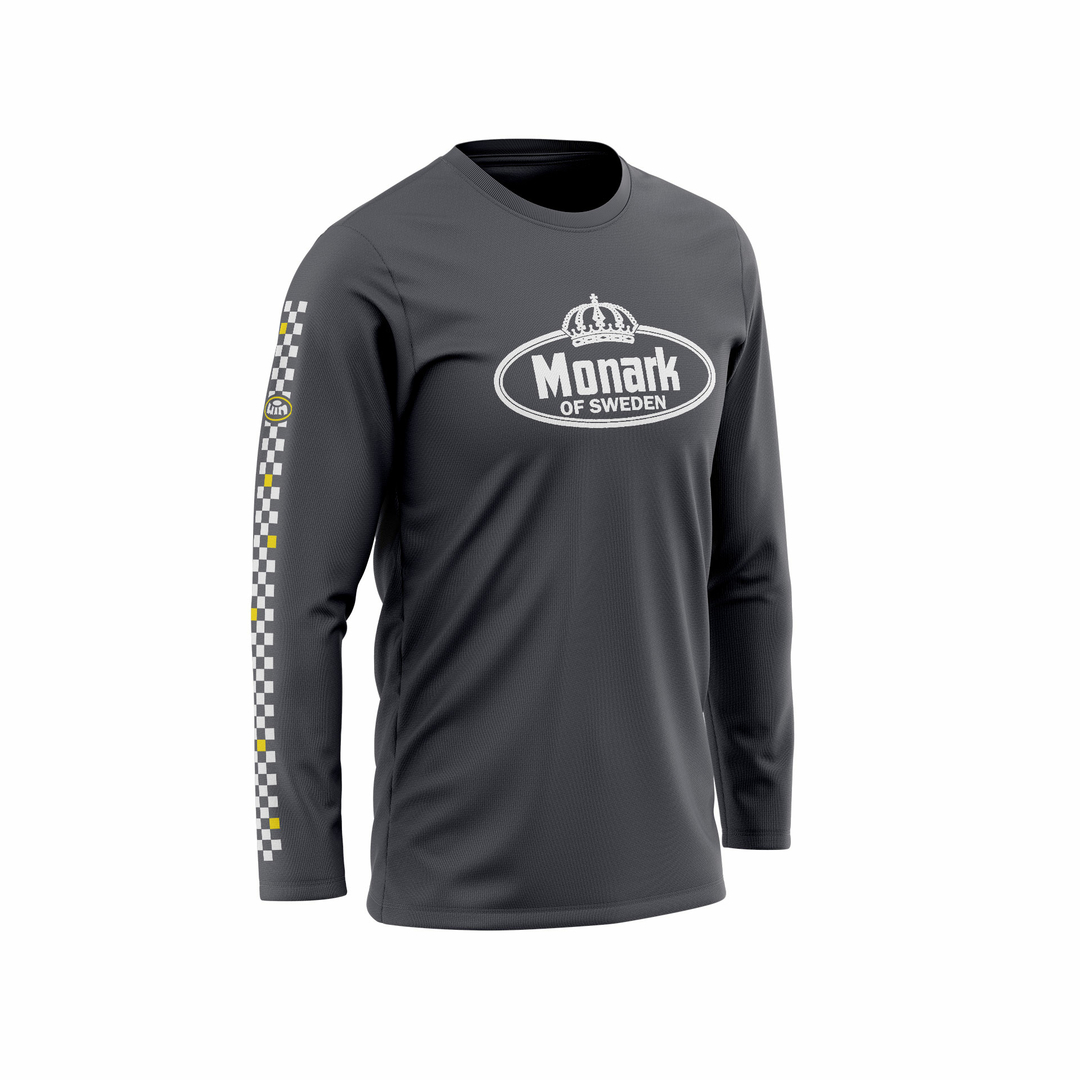 MONARK Chest Gris Foncé - Blanc - SOFTWEAR/Tee Shirt Manches Longues ...