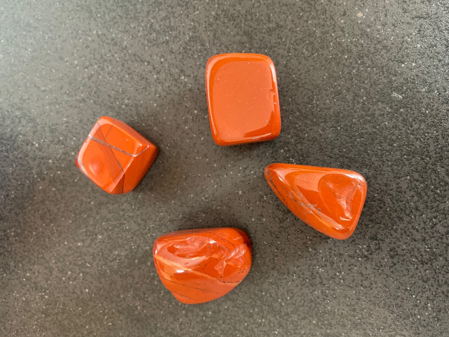 Jaspe Rouge (pierre roulée) - Lithothérapie- Le Bonheur des Anges