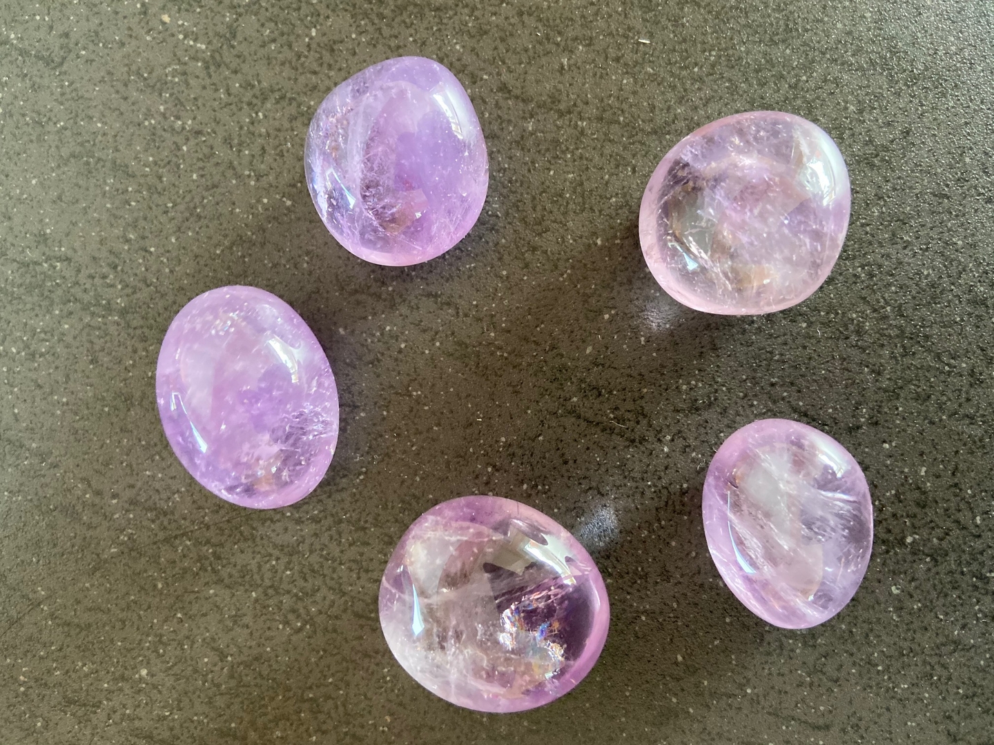 Améthyste (Pierre roulée) - Lithothérapie - Le Bonheur des Anges