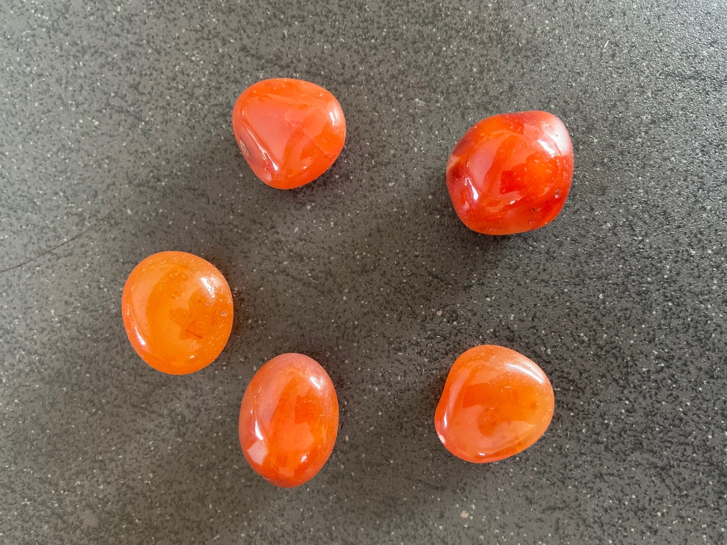 Cornaline (Pierre roulée) - Lithothérapie- Le Bonheur des Anges