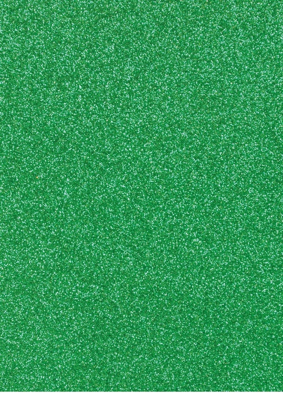 Planche de papier cartonné pailleté - 280g/cm2 - 20 x 30 cms - Vert foncé