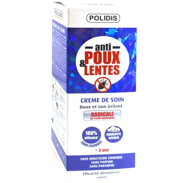 Crème de soin anti-poux et lentes (en 1 application) - produit anti ...