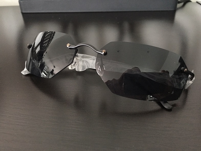 LUNETTES MATRIX 4: VERSION AGENT SMITH + POCHETTE NEUVE