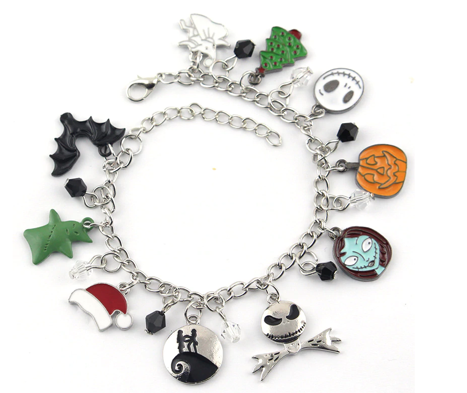 L'étrange noel de Mr Jack 2 : Bracelet au 10 symboles colorés ...