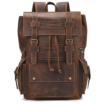 Le Mawson | Sac à dos vintage en cuir pleine fleur | Bagaran
