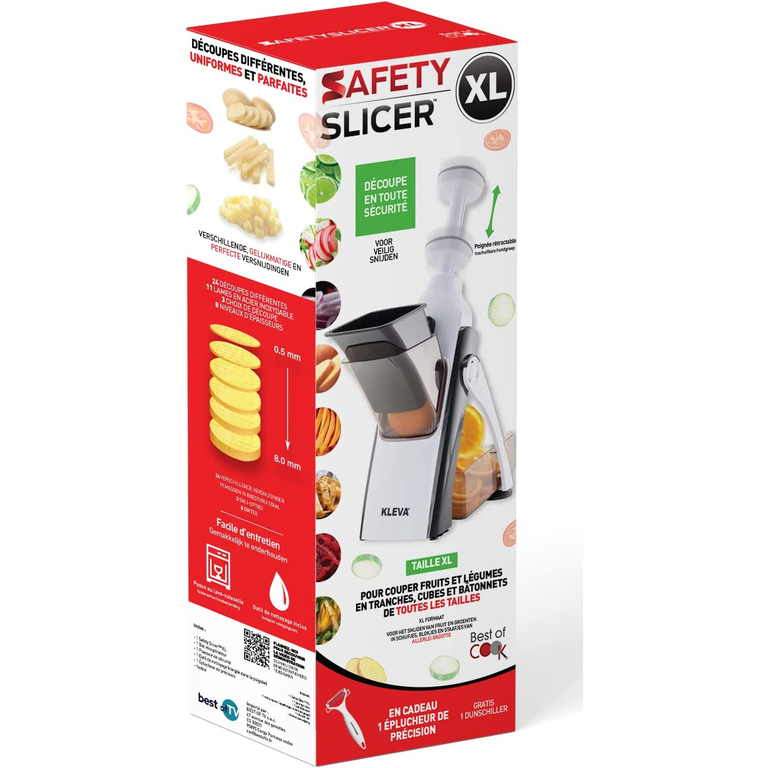 Safety Slicer XL - Le Coupe Légume Vu à la Tv